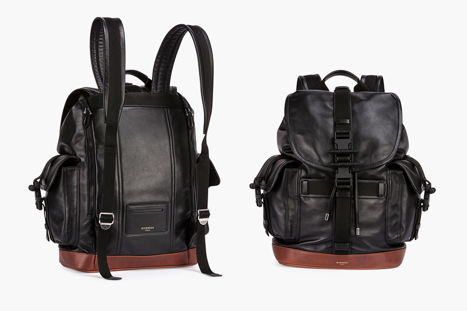 Givenchy Obsedia Men's Leather Flap Backpack - Dude Shopping