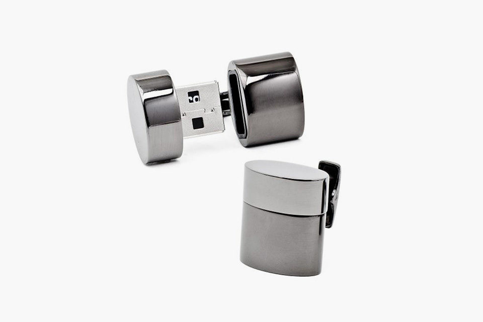 RR USB Cufflinks 4GB - Dude Shopping